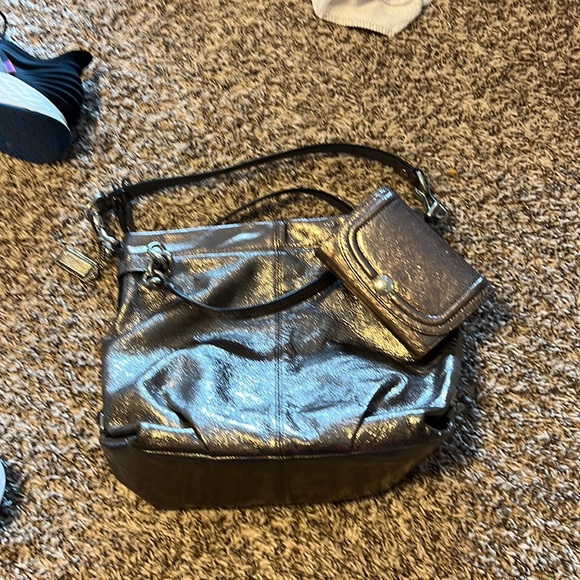 Coach | Bags | Metallica Coach Purse And Wallet | Poshmark